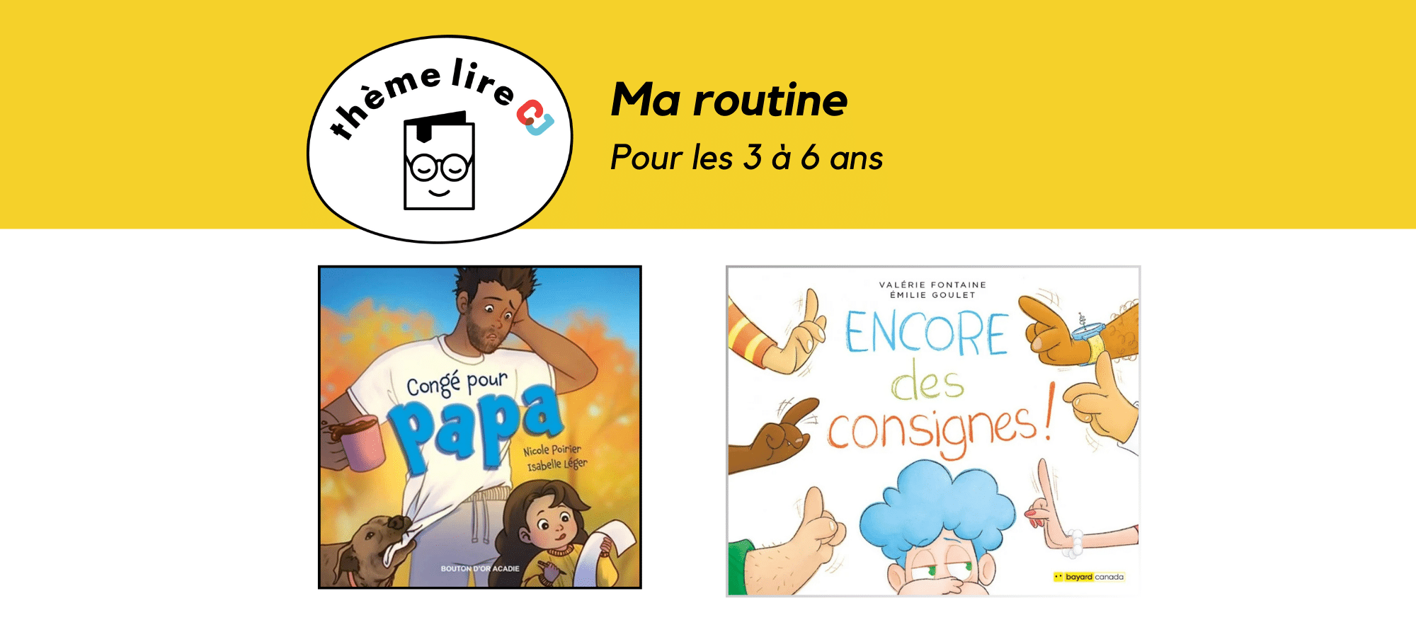 Communication Jeunesse | Ma routine