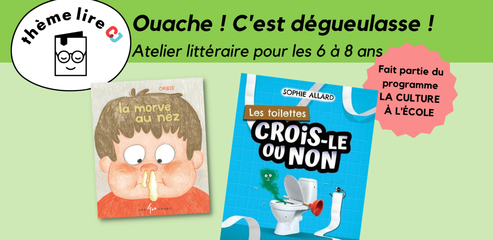 Communication Jeunesse | Ouache ! C’est dégueulasse